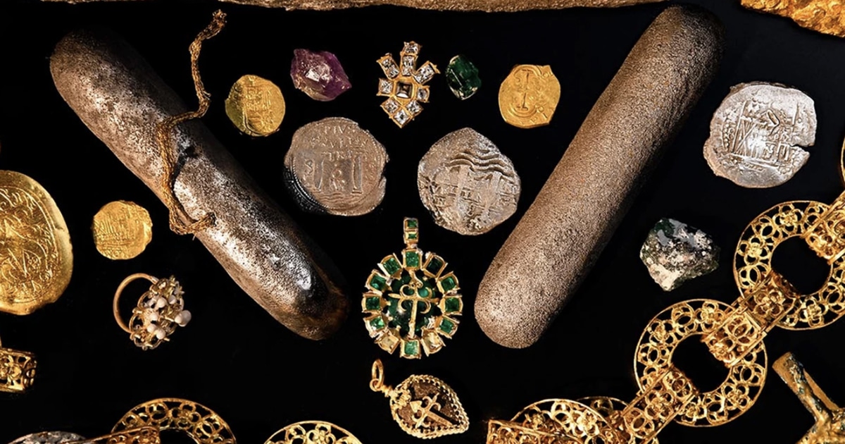 17th-Century Sunken Spanish Ship Reveals Priceless Treasures off the ...