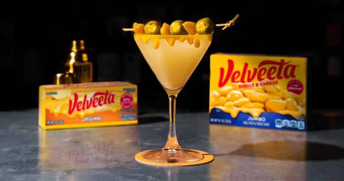 Velveeta Debuts Mac and Cheese-Inspired Martini Called the “Veltini ...