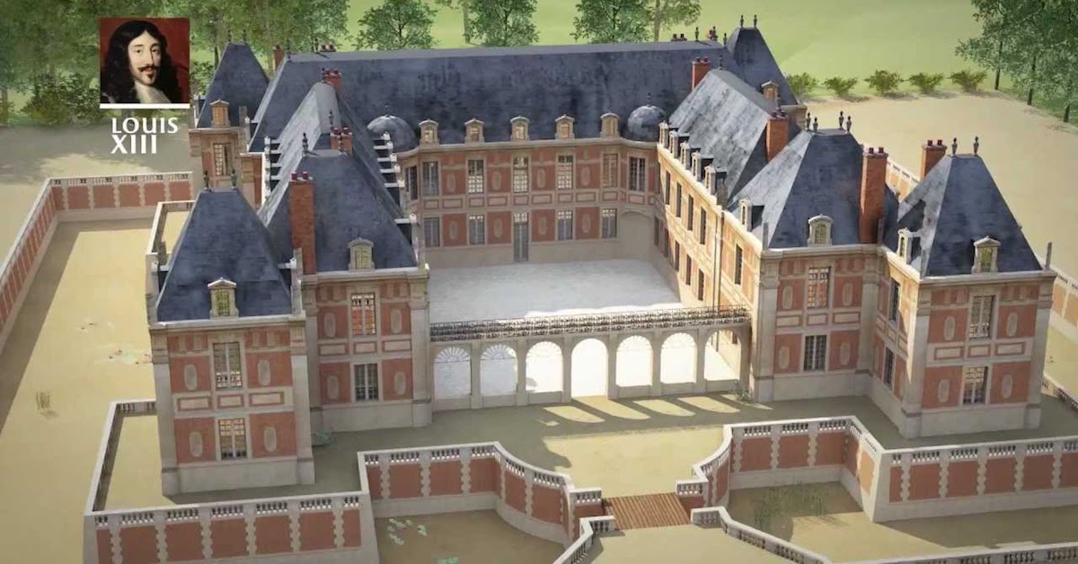 Fascinating Animations Show How the Palace of Versailles Evolved Over ...