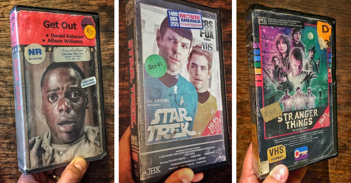 Nostalgic Artist Reimagines Today’s TV Shows and Films as Retro VHS ...