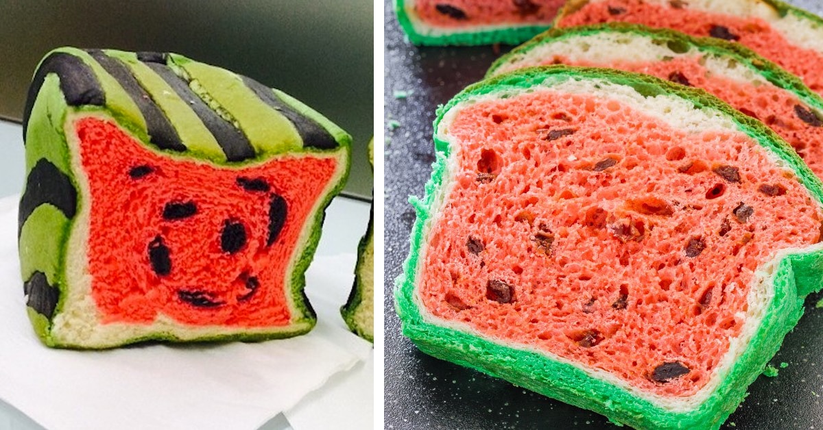 ‘Watermelon Bread’ Has Creative Bakers Turning Loaves of Bread into ...