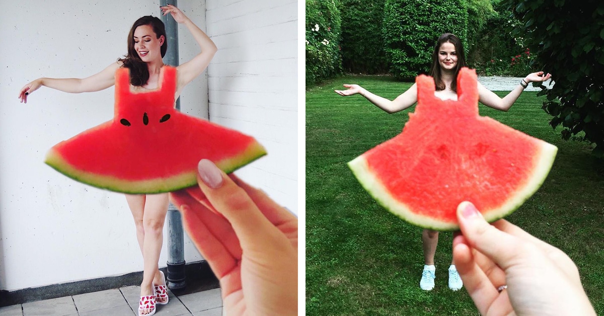 People Are Using Real Fruit Slices as a Quirky “Watermelon Dress” for ...
