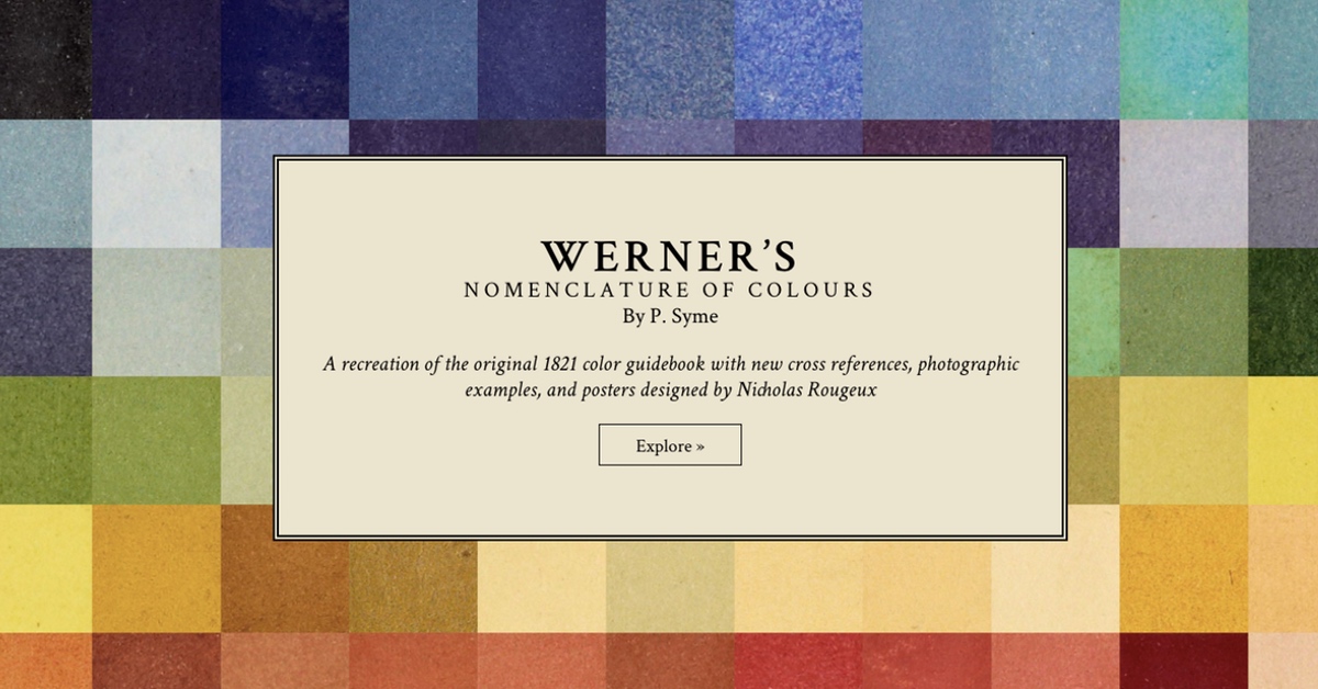 19th Century Color Guide Is Transformed Into an Online Resource for ...