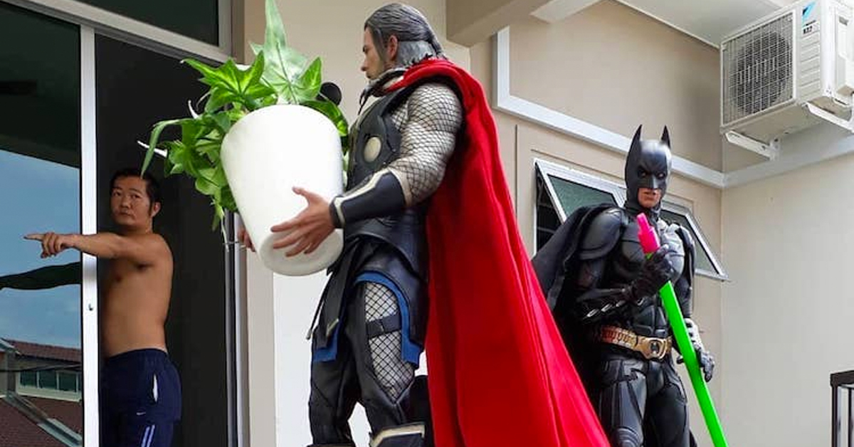 Clever Guy Uses Forced Perspective to Create Funny Interactions With ...