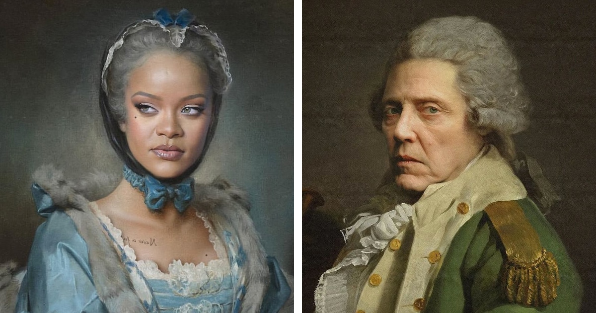 Artist Reimagines Celebrities as the Subjects of Classical Paintings ...