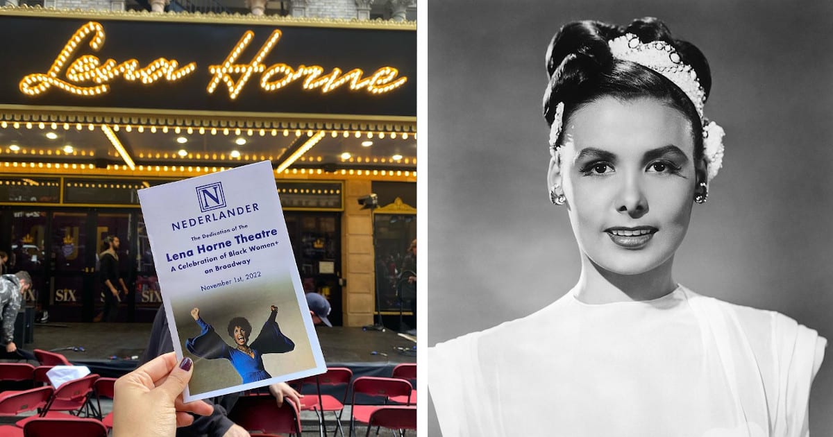 Lena Horne Makes History as the First Black Woman to Have a Broadway ...